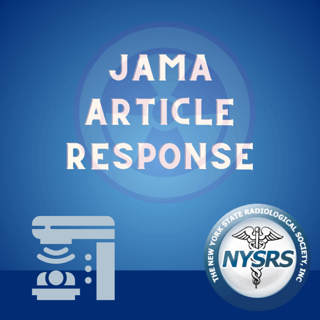 JAMA Article Response – NYSRS Physics Committee – New York State ...